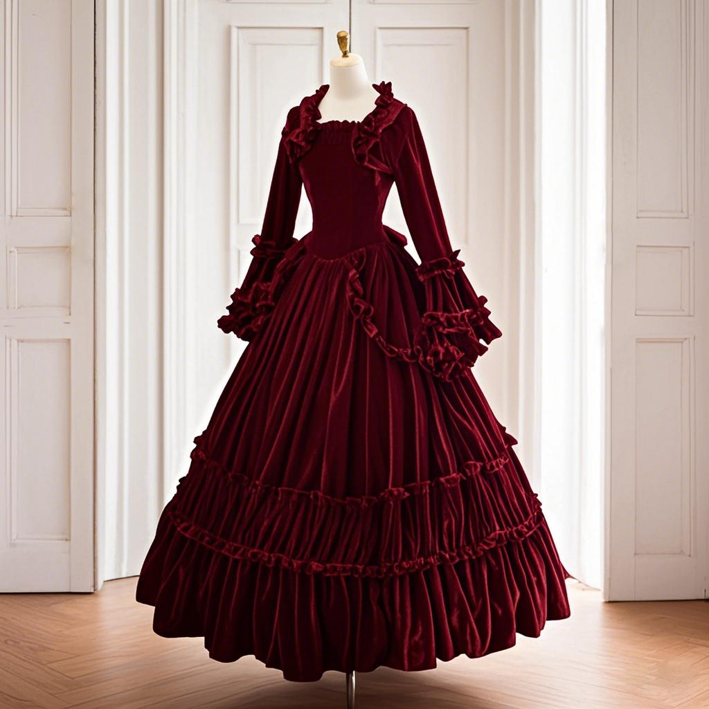 Rococo Victorian Style Women's Ball Gown Plus Size – retrorobe